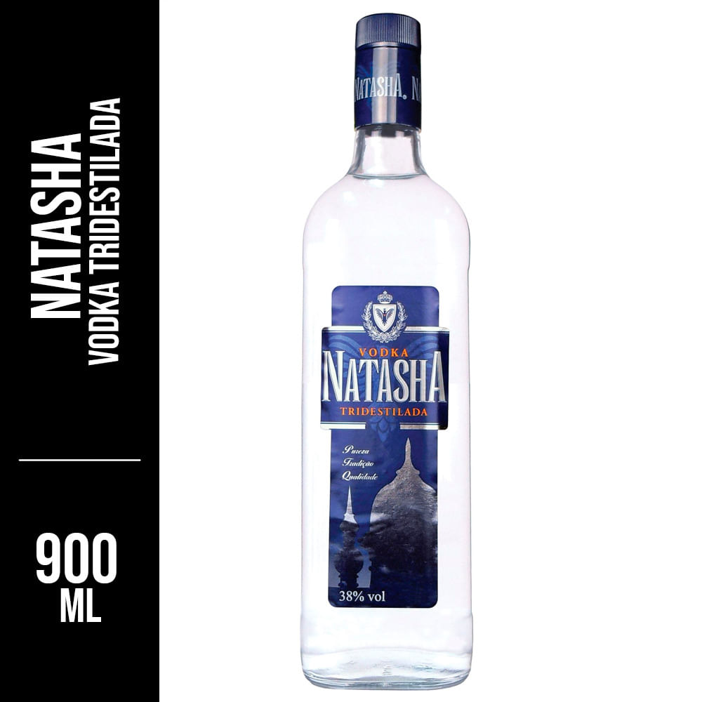 Vodka Natasha 900ml | Mercantil Atacado