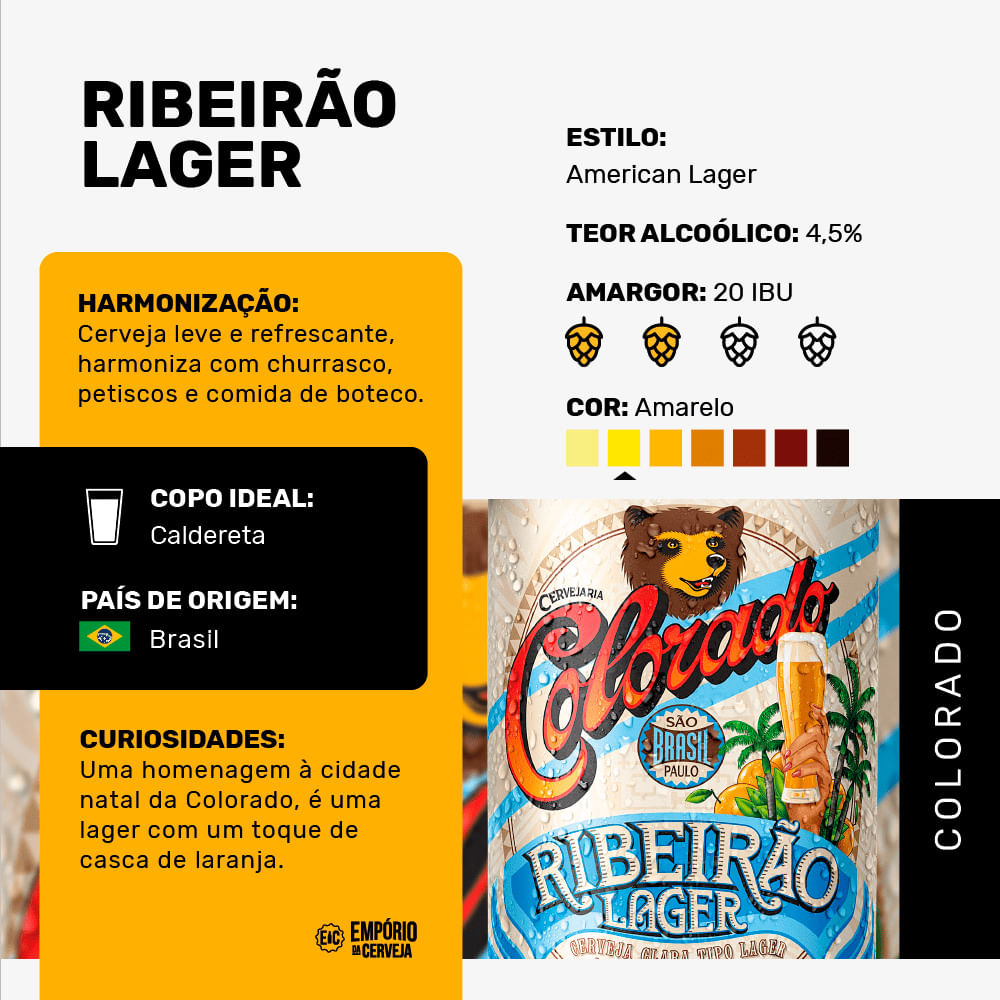 Cerveja Colorado Ribeirao Lager Garrafa 600ml | Mercantil Atacado