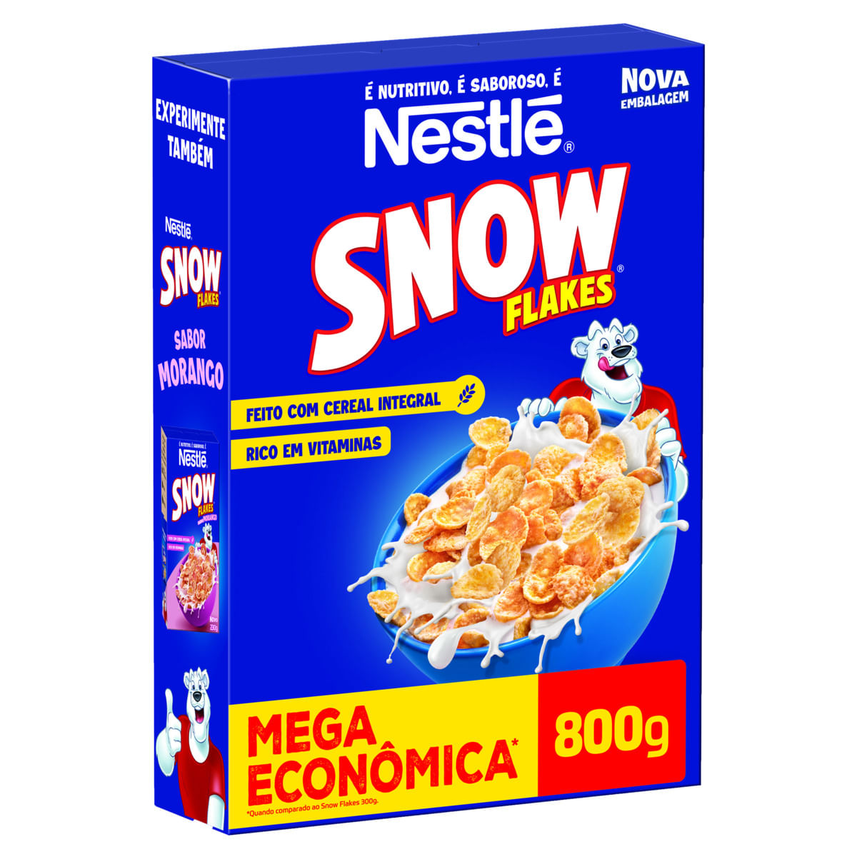 Cereal Matinal Nestlé Snow Flakes 800g | Mercantil Atacado