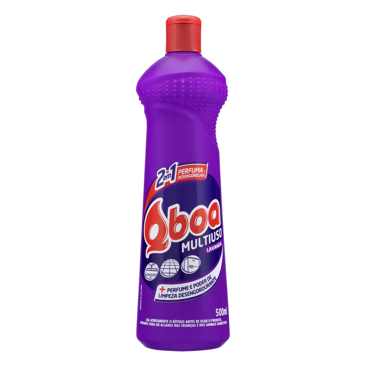 Limpador Qboa Multiuso Lavanda e Álcool 500ml | Mercantil Atacado