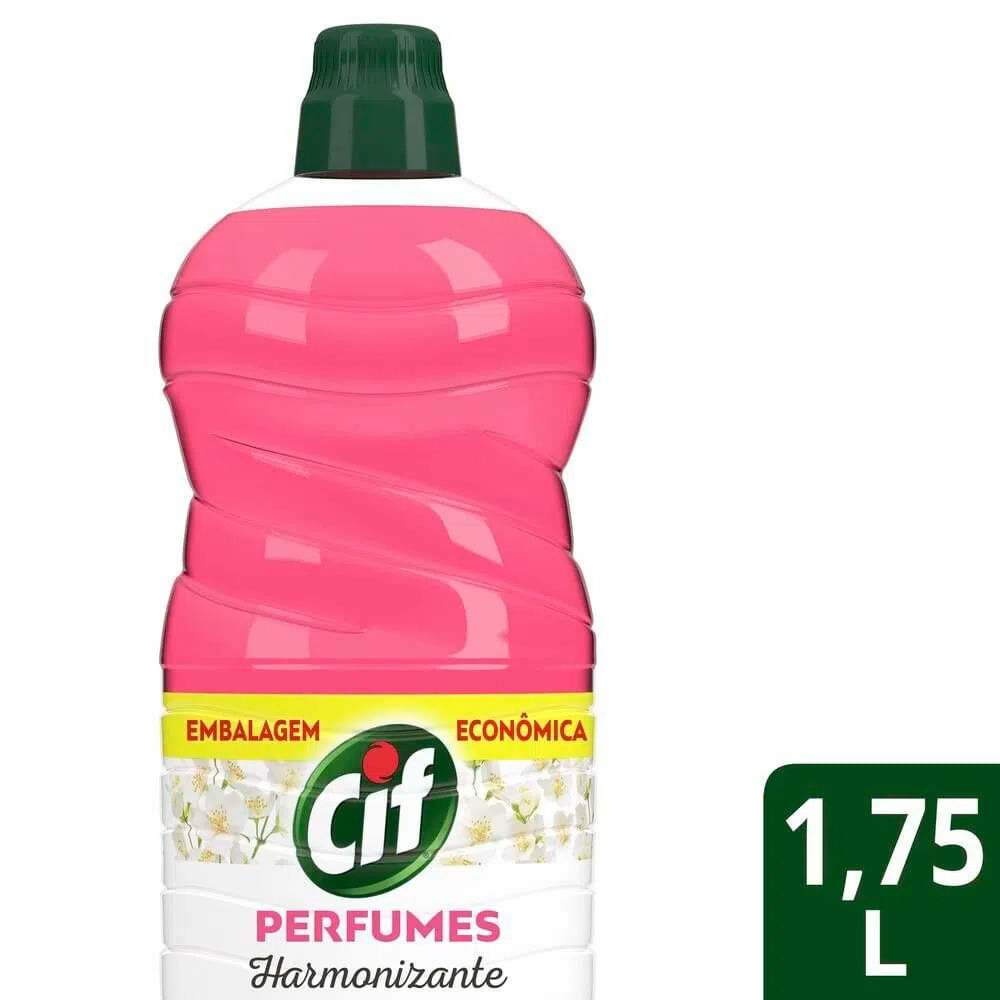 Limpador Perfumado Cif Perfumes Relaxante Frasco 1.75l Embalagem ...