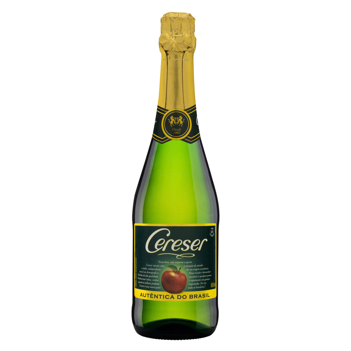 Sidra Cereser Maçã 660ml | Mercantil Atacado